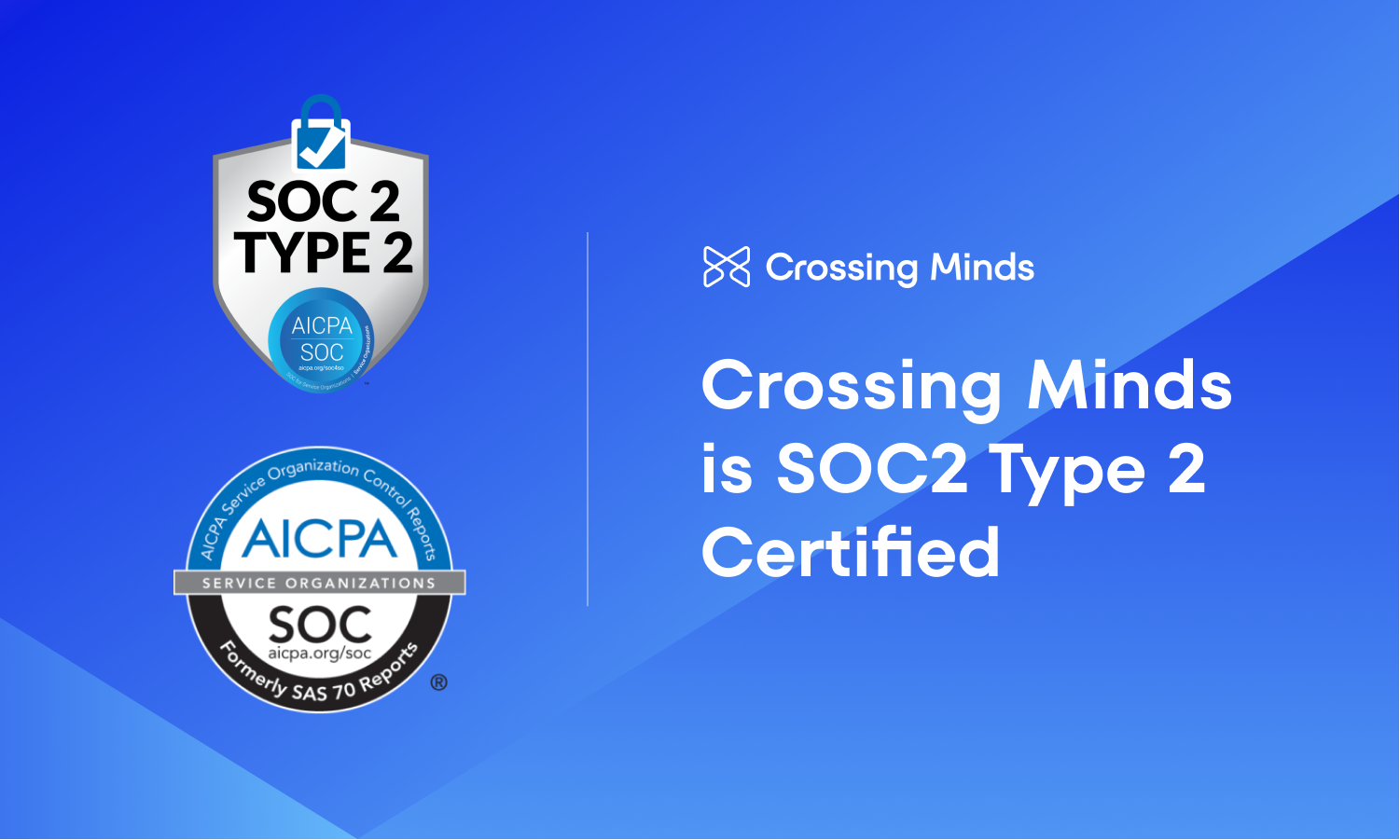 Crossing Minds Successfully Concludes SOC 2 Type 2 Audit